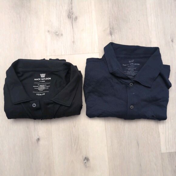 Mack Weldon | Shirts | Lot Of 2 Mack Weldon Polo Mens Extra Large Xl ...